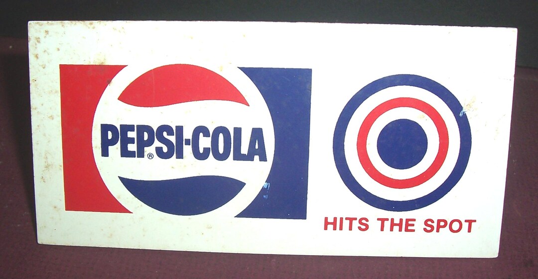 Vintage Pepsi-cola Desk Paper Clip Holder - Etsy