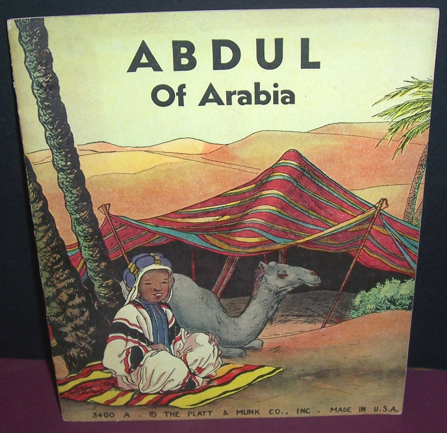 1936 Abdul of Arabia Children's Book - Etsy