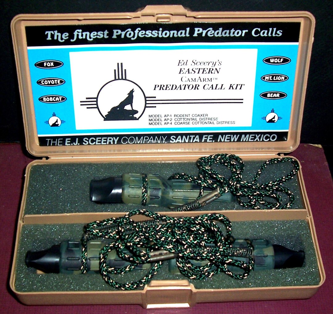 Vintage Sceery Predator Call Kit - Etsy