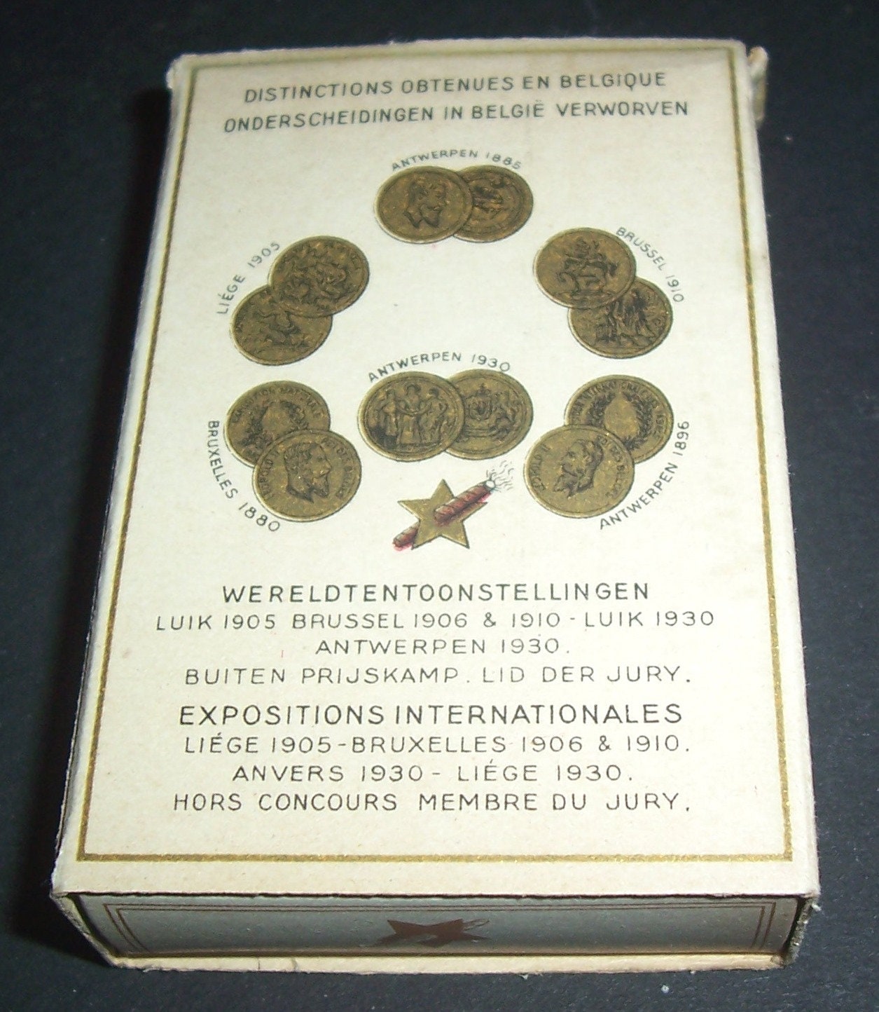 1930s Belgian John Small Cigars Box - Etsy