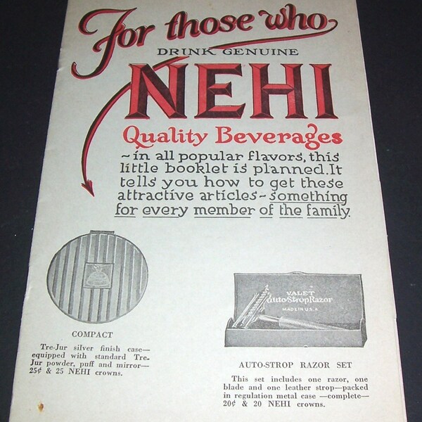 Vintage Nehi Signs - Etsy