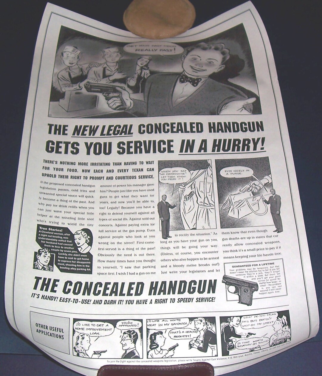 2 1995 Texas Anti-gun Posters - Etsy