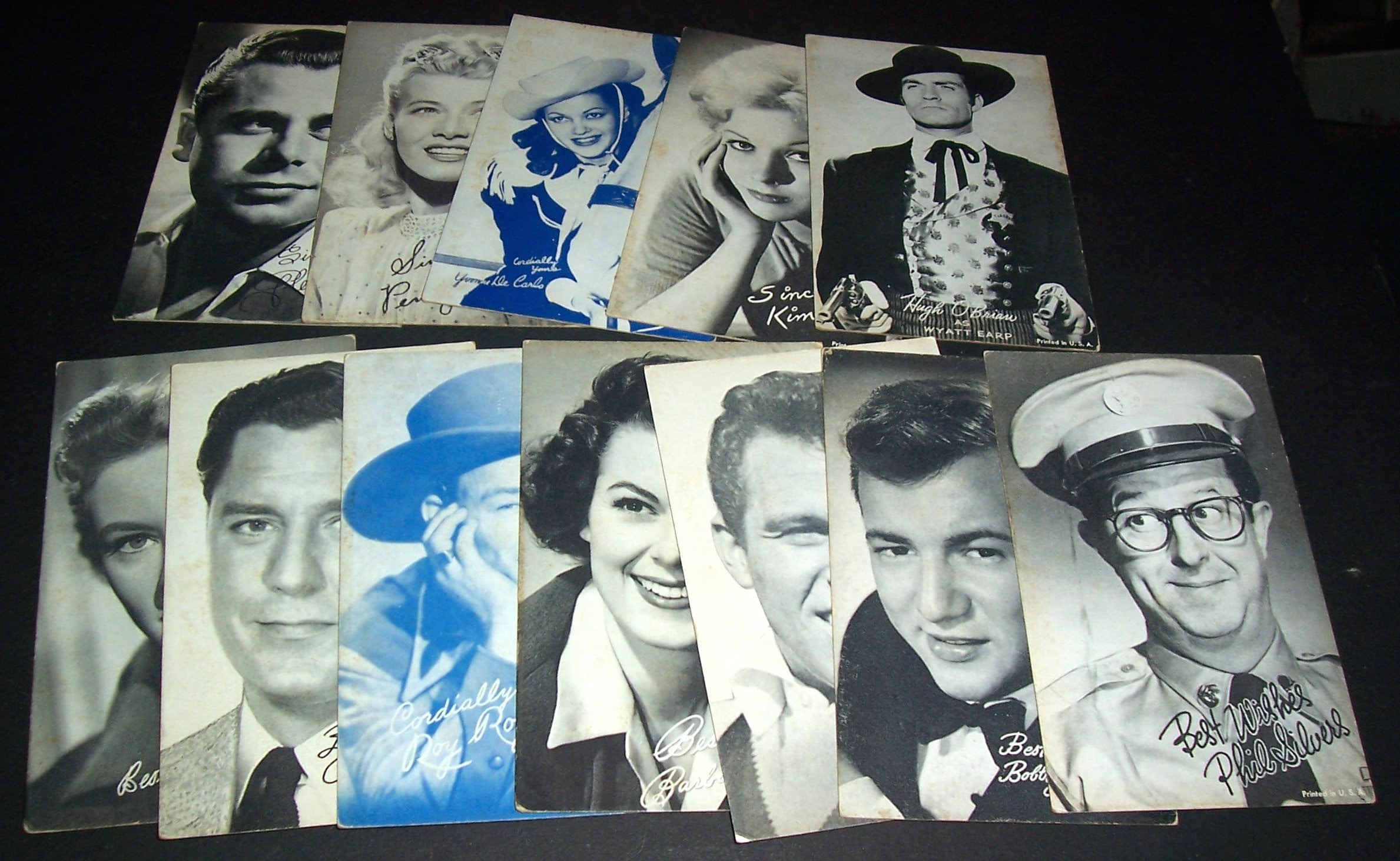 Lot of 1950s Movie Star Arcade Cards - Etsy