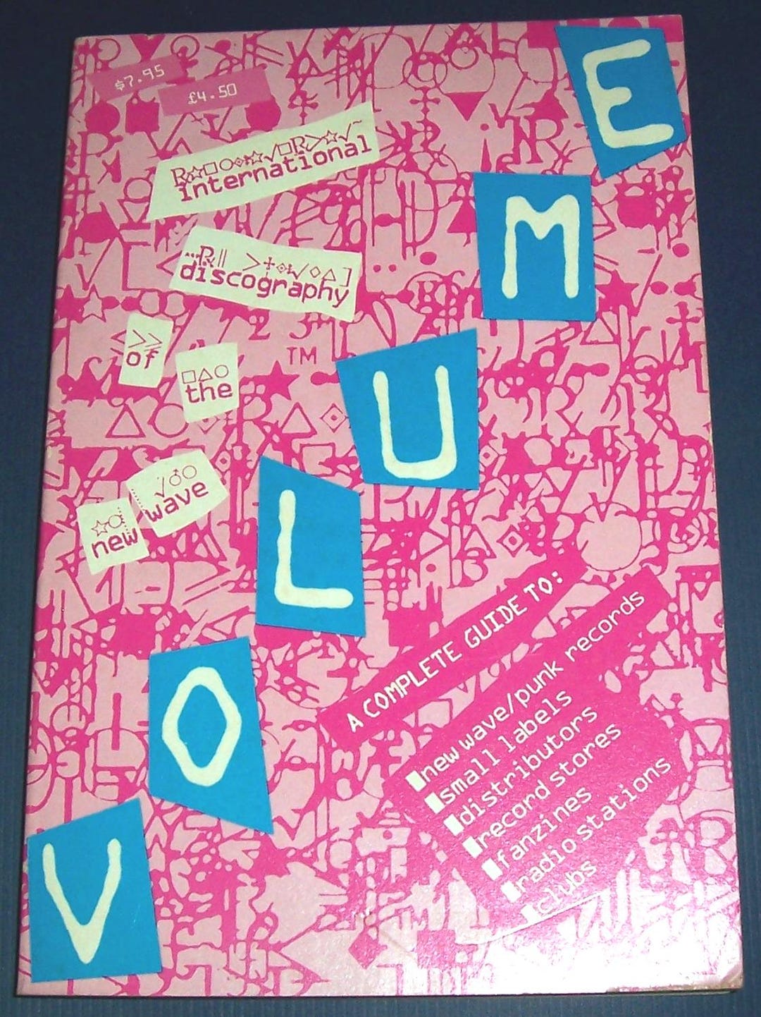 1980 Volume Punk/new Wave Discography, 1st Edition - Etsy