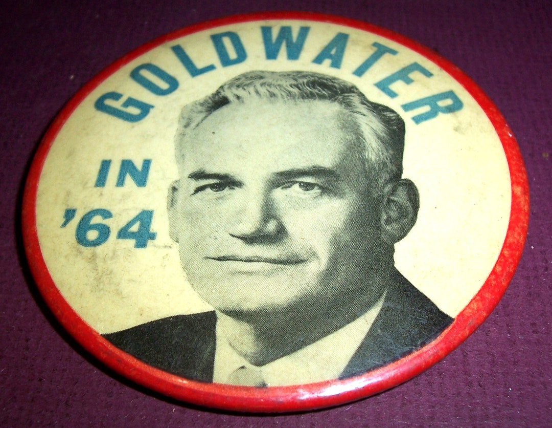 1964 Goldwater Button, Presidential Election - Etsy