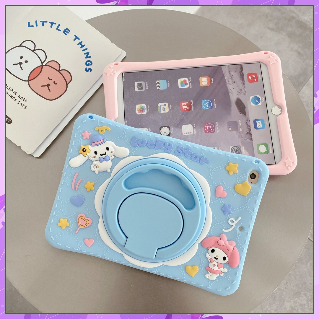 Kawaii Ipad Case 360 Swivel Cute Caroon Dog Ipad Case Ipad - Etsy
