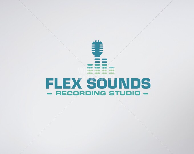 Custom Business Recording Studio Logo Design/ Music Producer Logo/ Dj ...