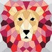 The Lion Quilt Pattern English Paper Piecing Violet Craft VC017 - Etsy