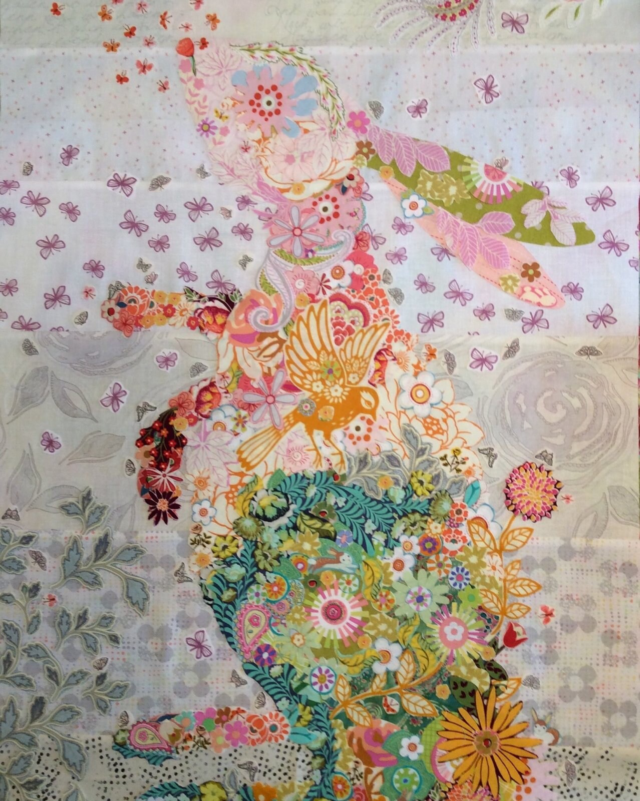 Hip Hop Collage Quilt Pattern Laura Heine Fiberworks | Etsy