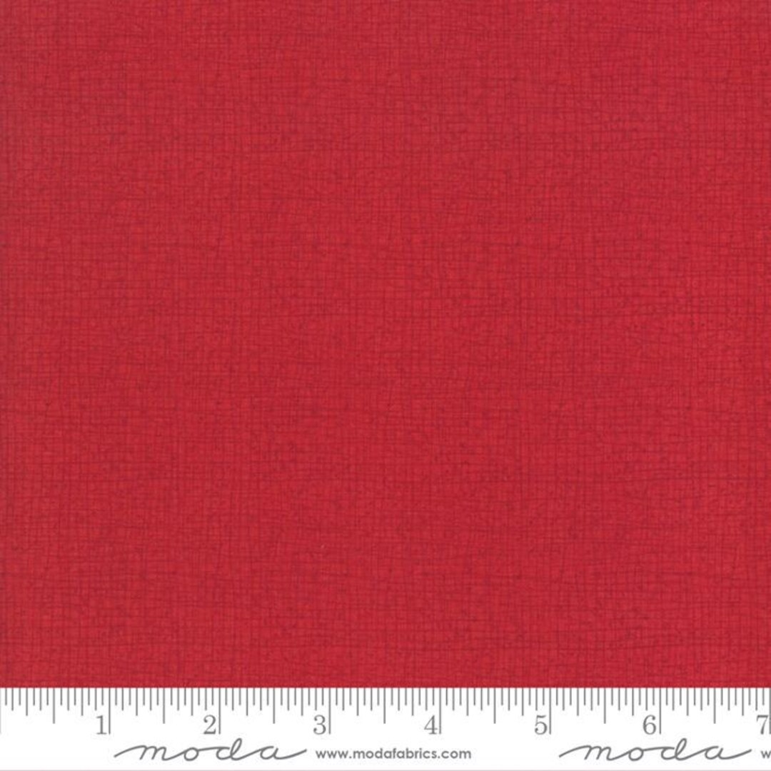 1 Yard - 108" - Thatched - Scarlet - Robin Pickens - Moda - Fabric ...