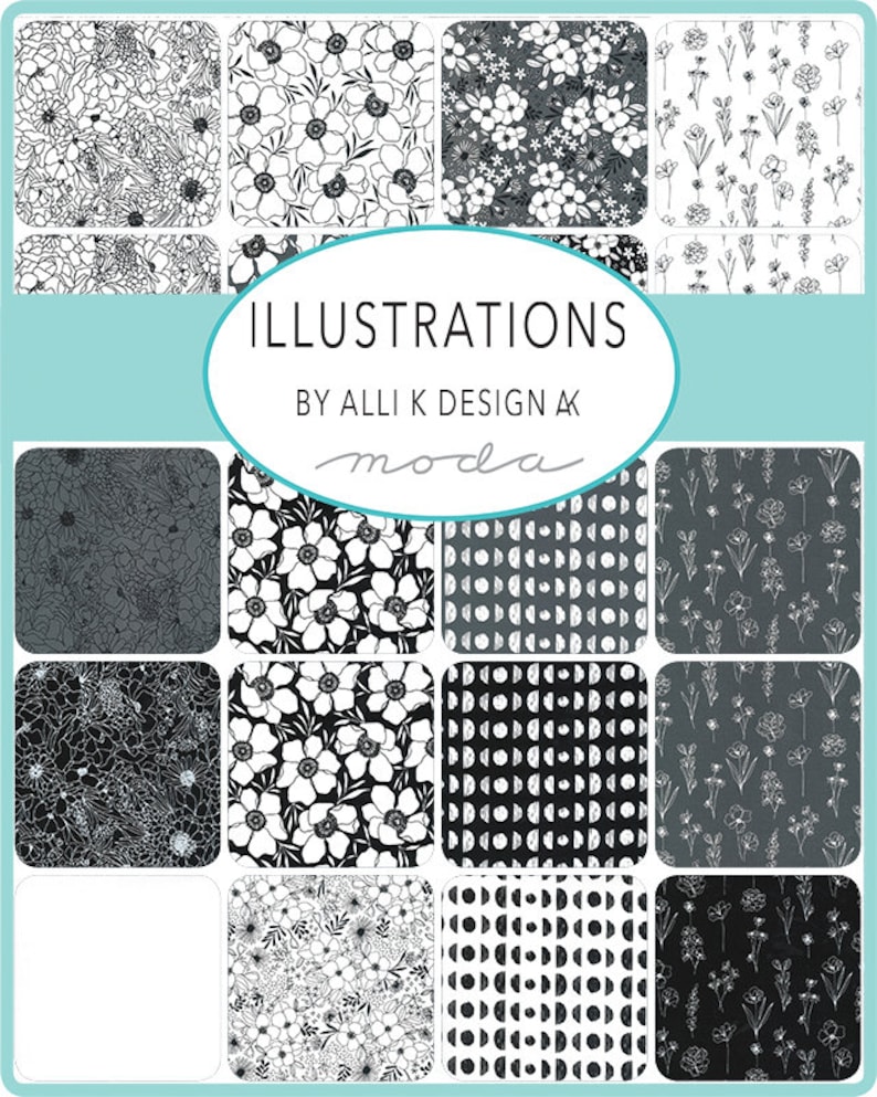 Illustrations Alli K Design Alli Koch Moda Mini Charm - Etsy