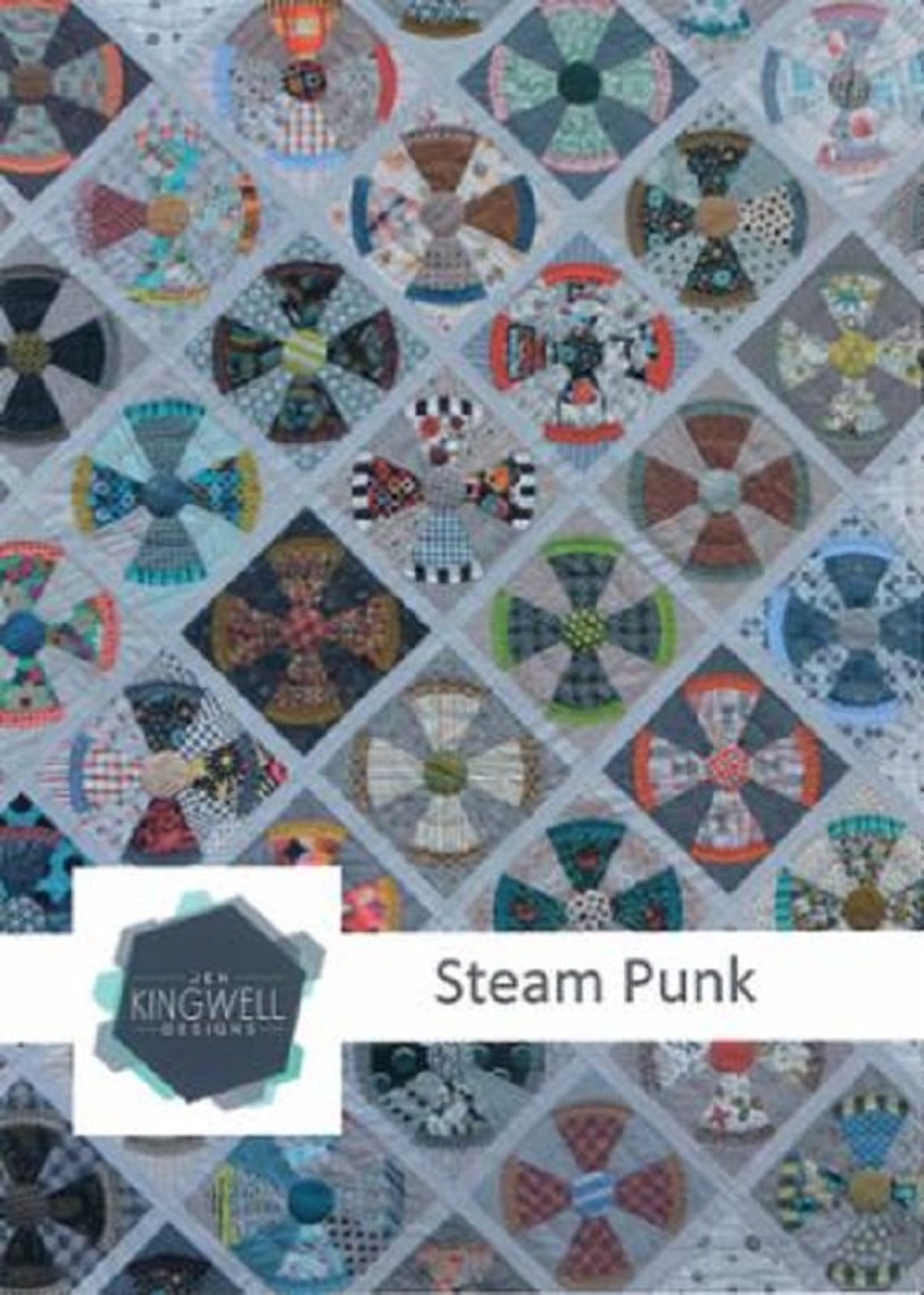 Steam Punk Quilt Pattern - Jen Kingwell - Jen Kingwell Designs - JKD ...