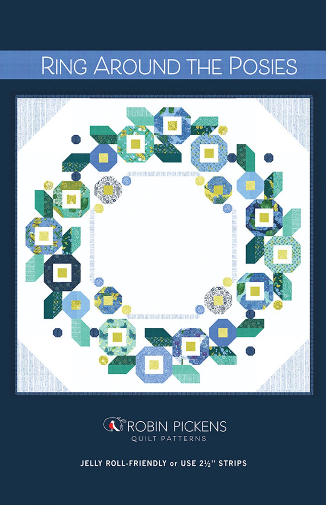 Beanstalk Quilt Pattern - Painted Meadow - Robin Pickens - Moda - RPQP ...