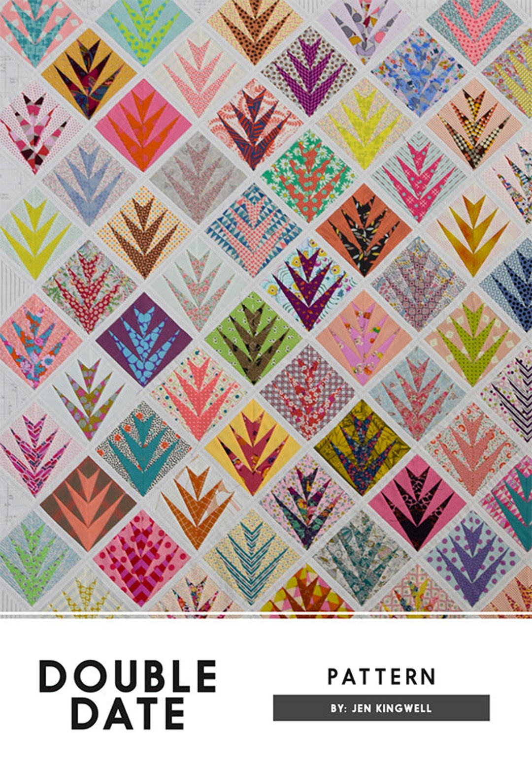 Double Date Quilt Pattern Jen Kingwell Jen Kingwell - Etsy