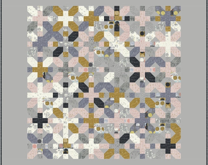 X & Plus Quilt Pattern - Zen Chic - Brigitte Heitland - Moda - XP3QP - Etsy