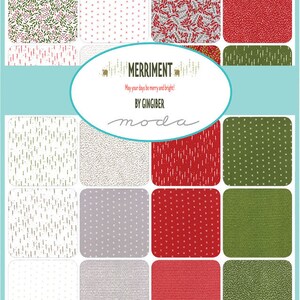 Quilt Pattern Fabric Kit - Stockings - Merriment - Gingiber - Moda ...