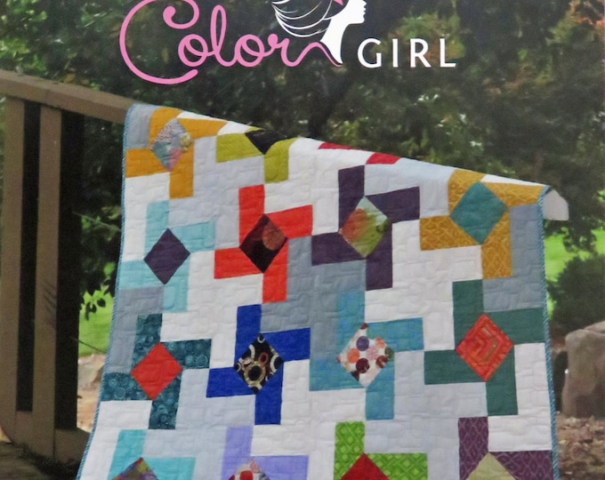 SALE!! Dutch Windmill Quilt Pattern - Color Girl Quilts - Sharon ...