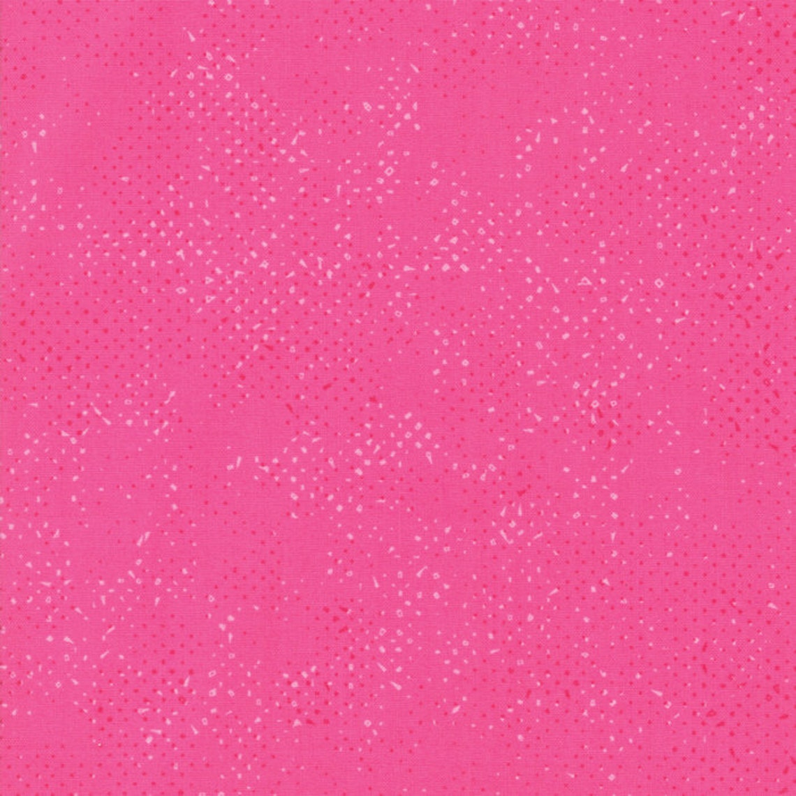 1/2 Yard - Just Red - Spotted - Hot Pink - Zen Chic - Brigitte Heitland ...