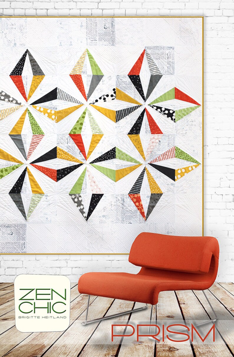 Prism Quilt Pattern Zen Chic Brigitte Heitland Moda - Etsy Canada Prism Quilt Pattern Zen Chic Brigitte Heitland Moda - Etsy Canada