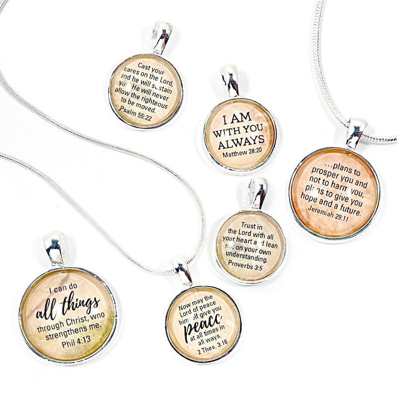 Bible Verse Jewelry - Etsy