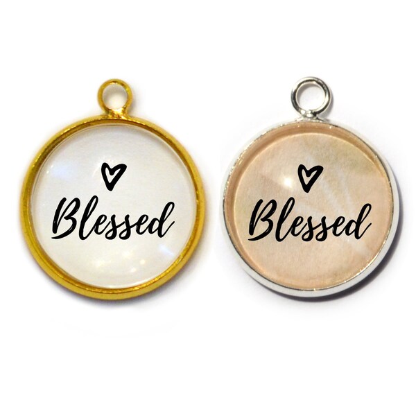 Blessed Charm - Etsy
