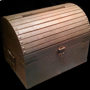 Wedding Money Envelope Card Box Glitter Treasure Chest With Beads ...