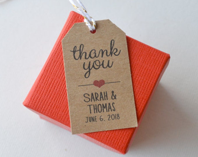 Fancy Tags, 50 Tags, String Included, Kraft Tags, Tags, Wedding Favor ...