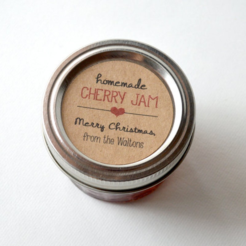Holiday Jam Labels - Etsy