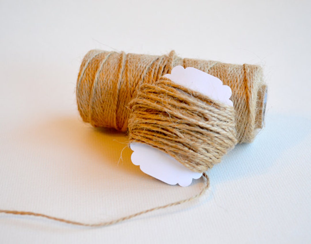 Brown Twine - 25ft Bundle - Natural Jute Twine - Etsy