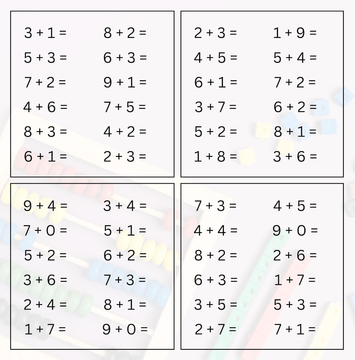 1st Grade Math, Addition and Subtraction, Math Workbook for 1st Graders ...