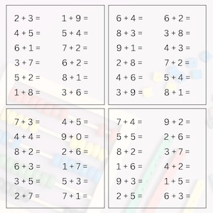 1st Grade Math, Addition and Subtraction, Math Workbook for 1st Graders ...