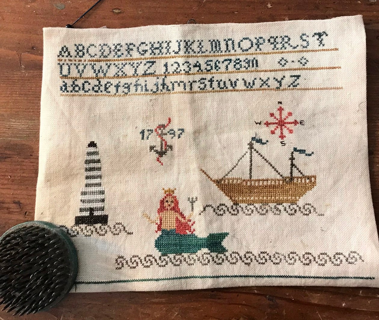 A Small Marine Sampler Pdf Chart - Etsy