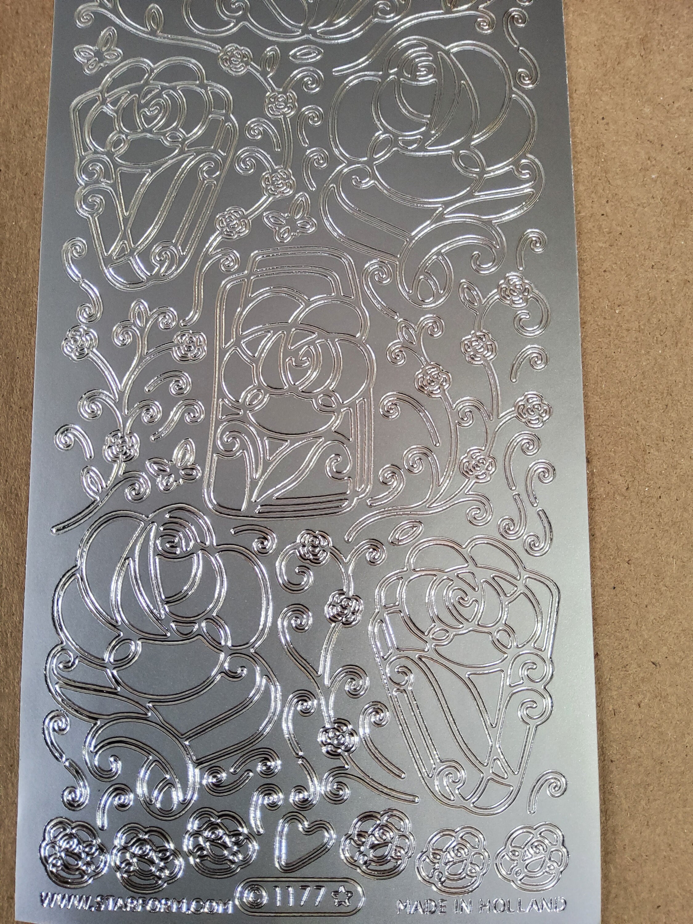 Starform Deco Stickersdoodle Design Roses 1177ss - Etsy