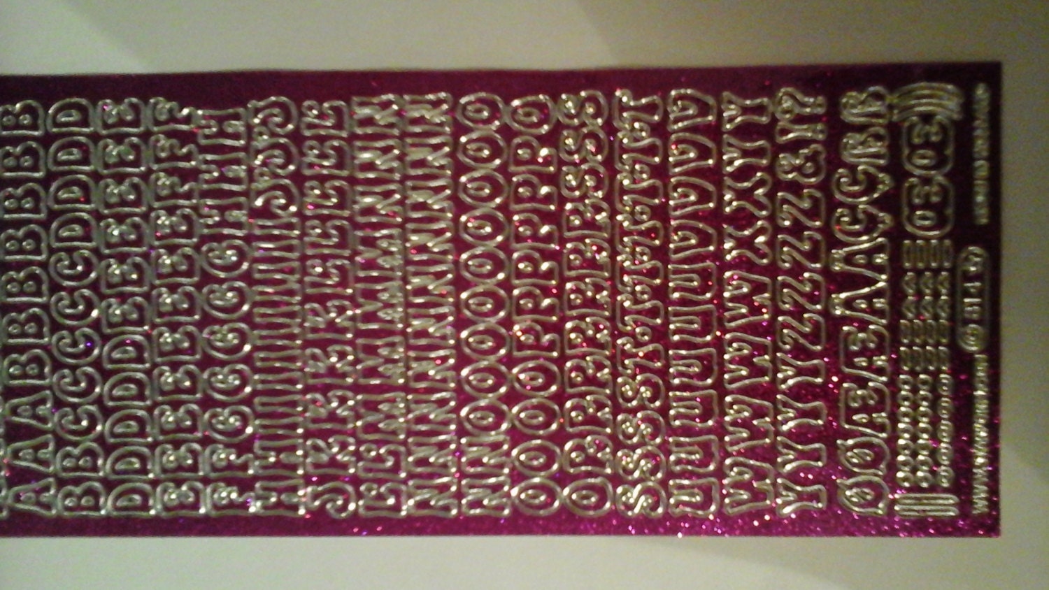 Starform Purple Bubble Letters Stickers 814pur - Etsy