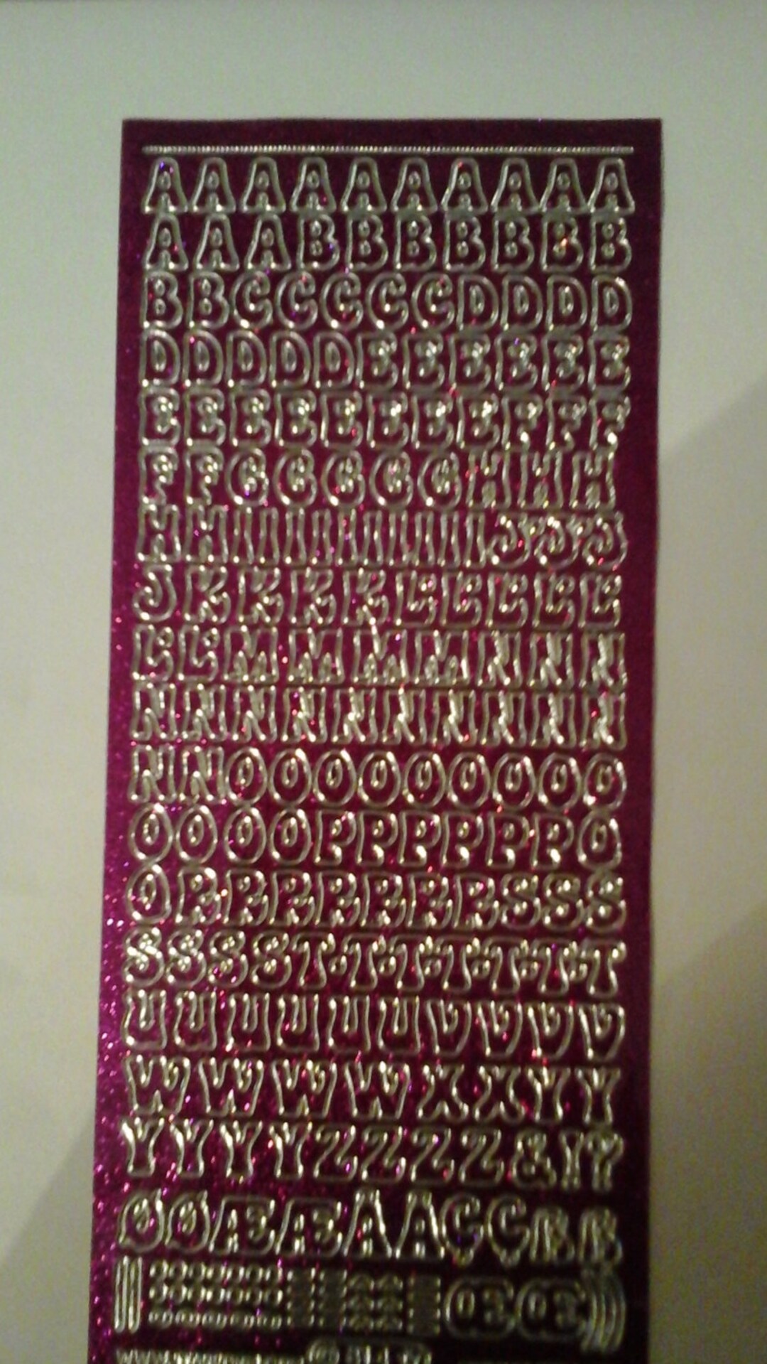 Starform Purple Bubble Letters Stickers 814pur - Etsy