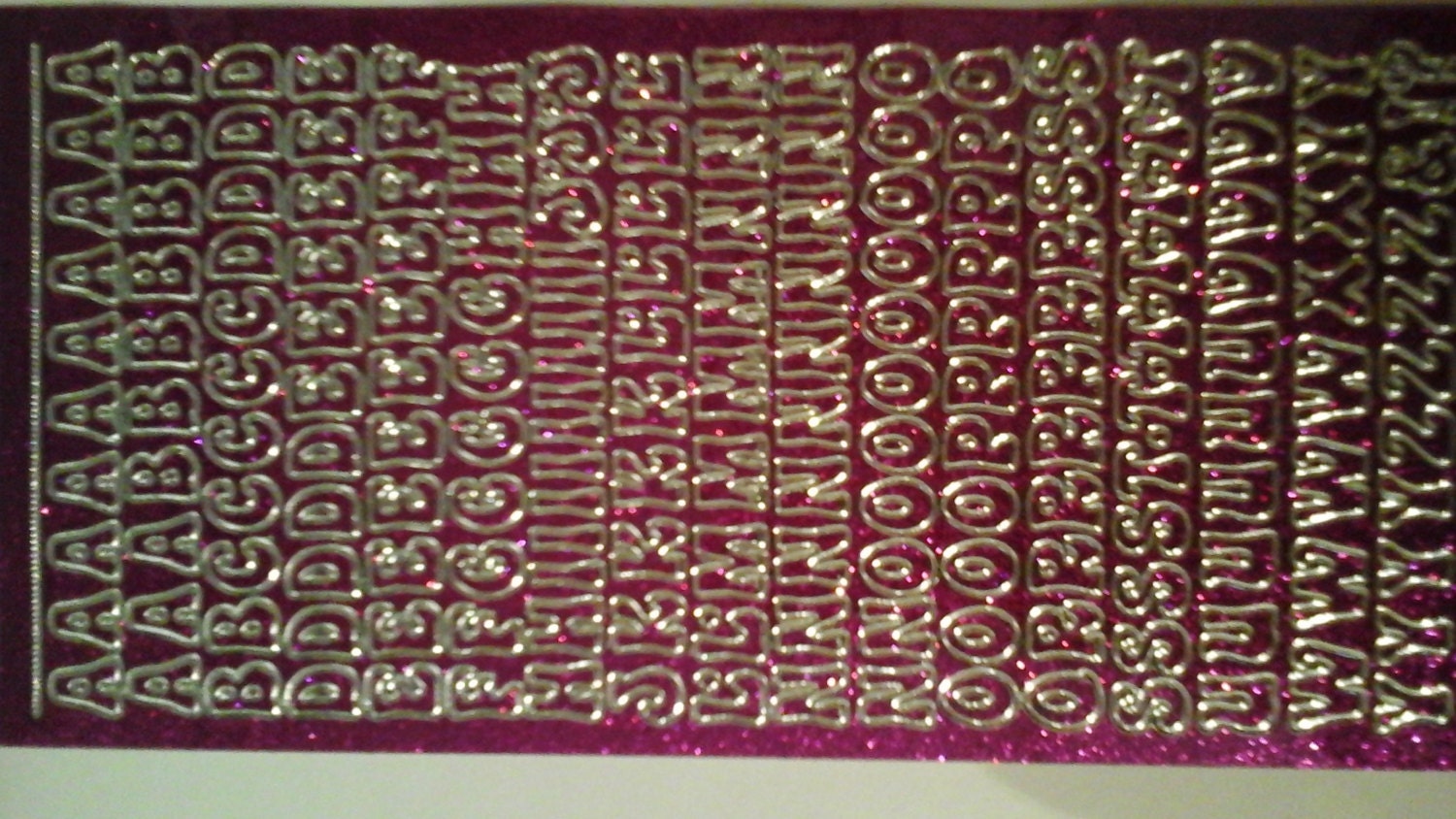 Starform Purple Bubble Letters Stickers 814pur - Etsy