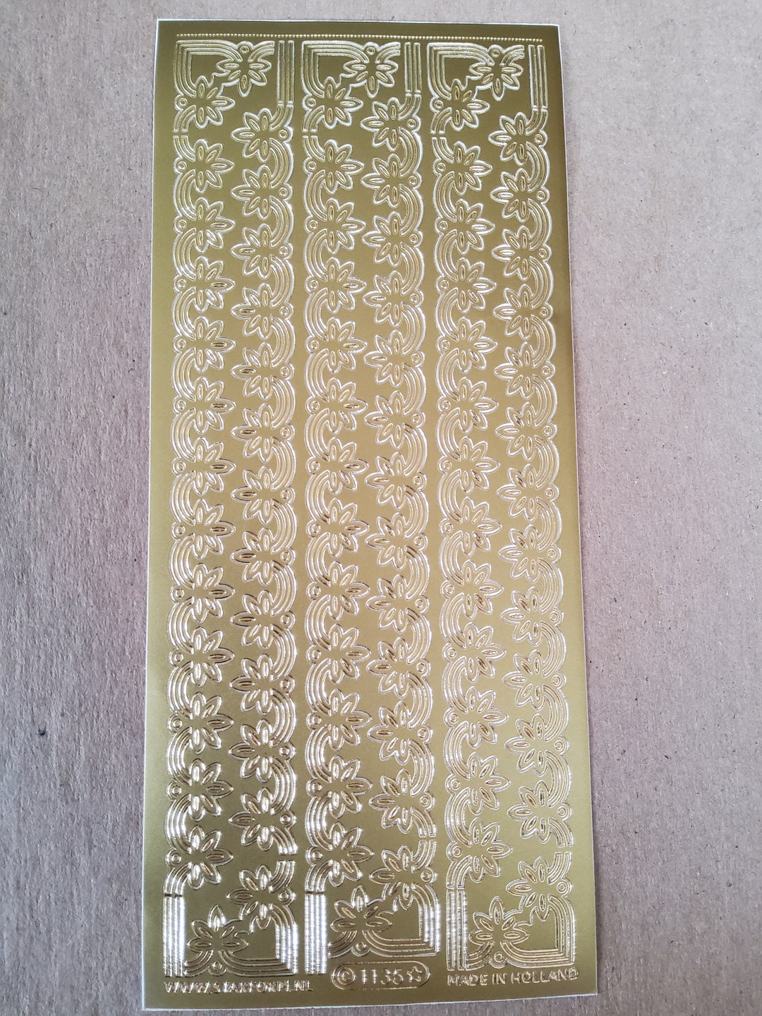 Starform Deco Stickersflower Border 1135gg - Etsy Canada