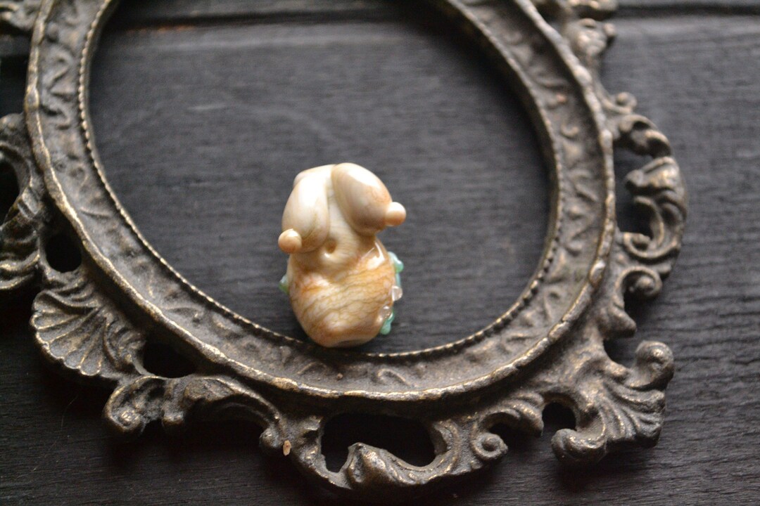 Venus of Villendorf, Venus Bead, Goddess Glass Bead, Lampwork Woman ...