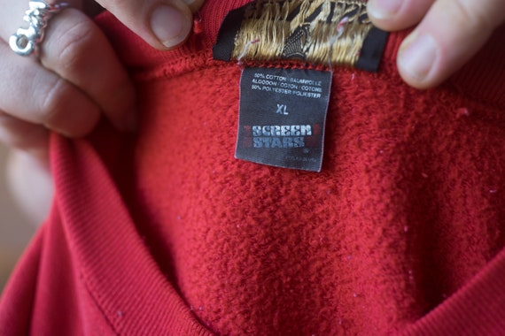 Vintage Official Red 1980s Arthur Guinness Signature … - Gem