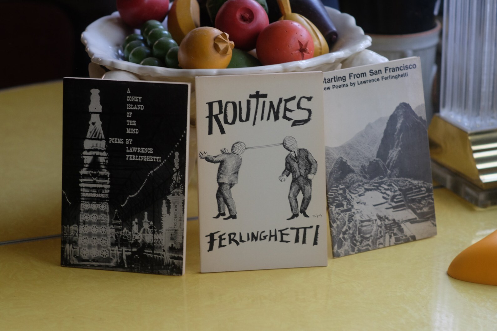 Three 1960s Lawrence Ferlinghetti Books // Starting From Sanfrancisco ...