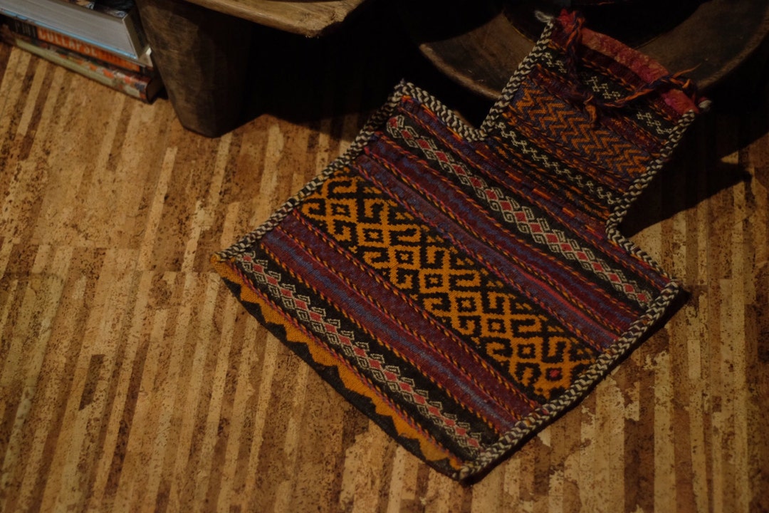Vintage Afghan Salt Bag Hand Woven Middle Eastern Folk Art - Etsy