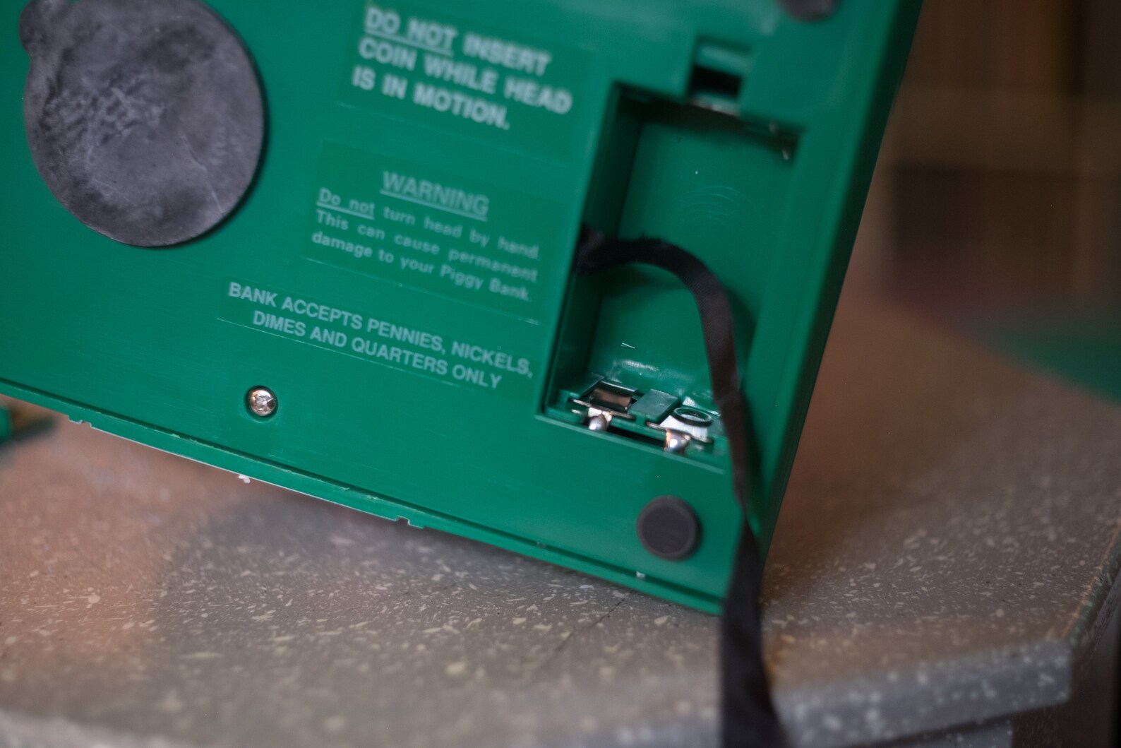 90s Talking Animatronic Piggy Bank // Money Makes My Head Spin - Etsy