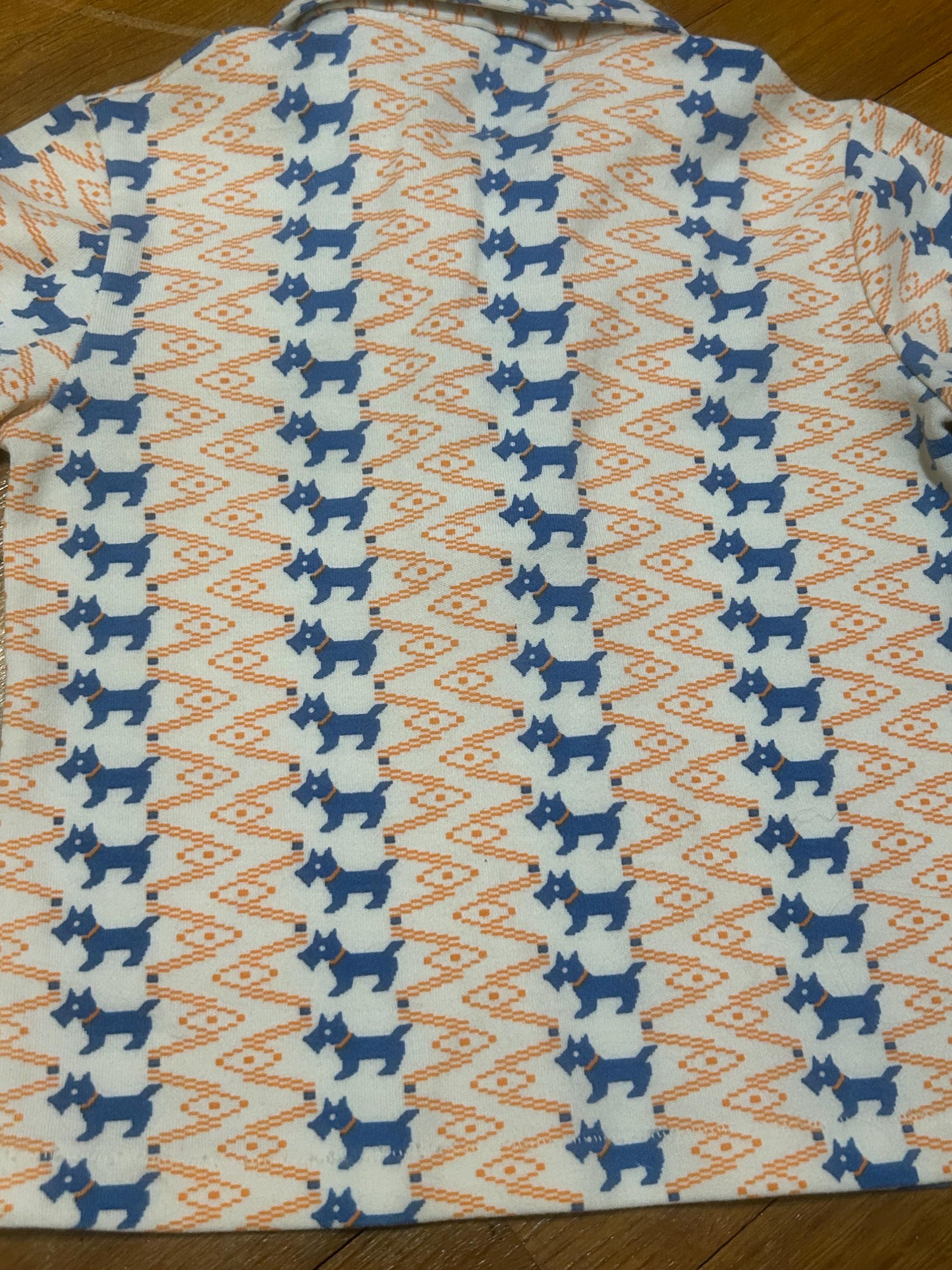 1970s Vintage Kids Scotty Dog Polo Shirt Long Sleeve 3T - Etsy