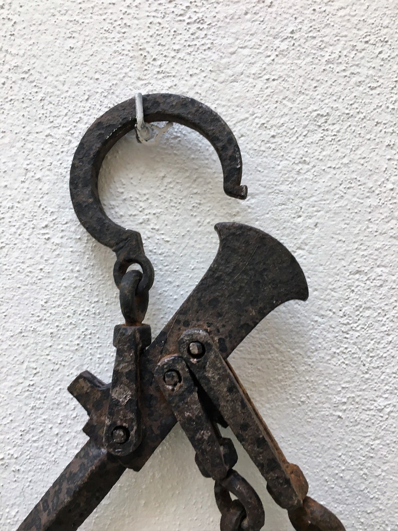 Antique Heavy Cast Iron Balancing Weight Scale Stadera - Etsy