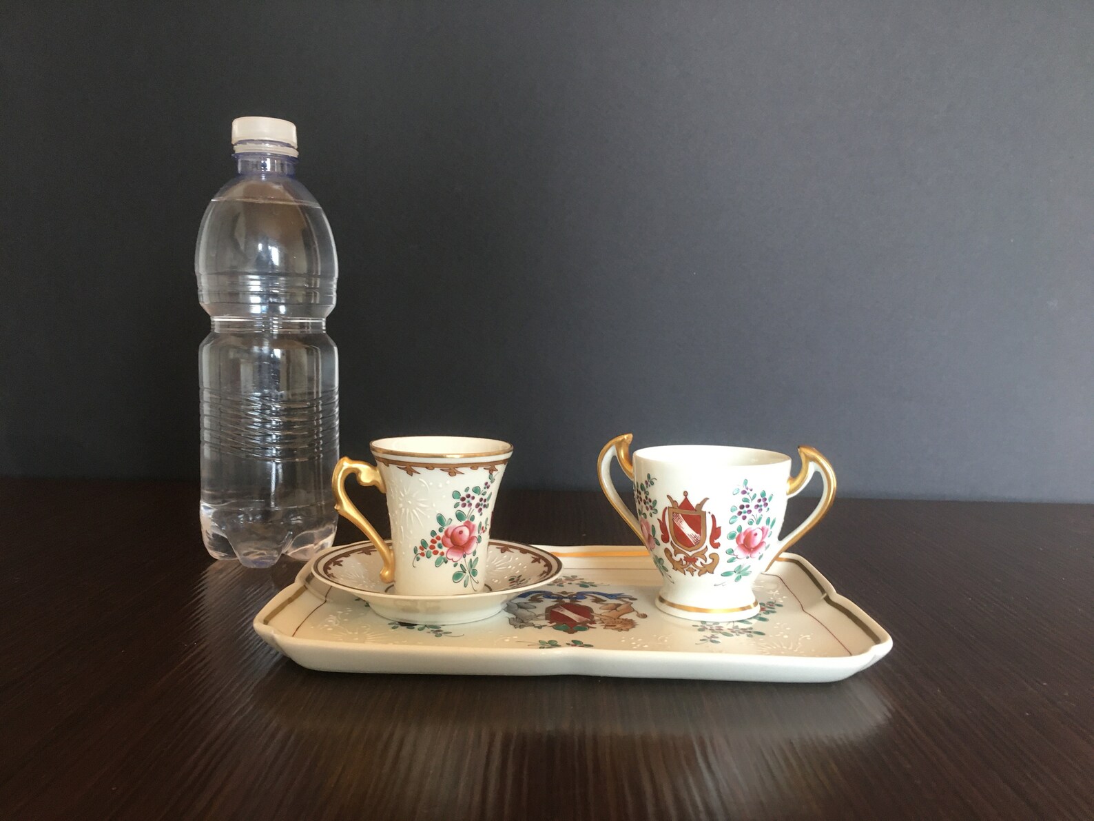 Limoges Hallmark Coffee Set One Person Cup Tray Sugar Bowl - Etsy