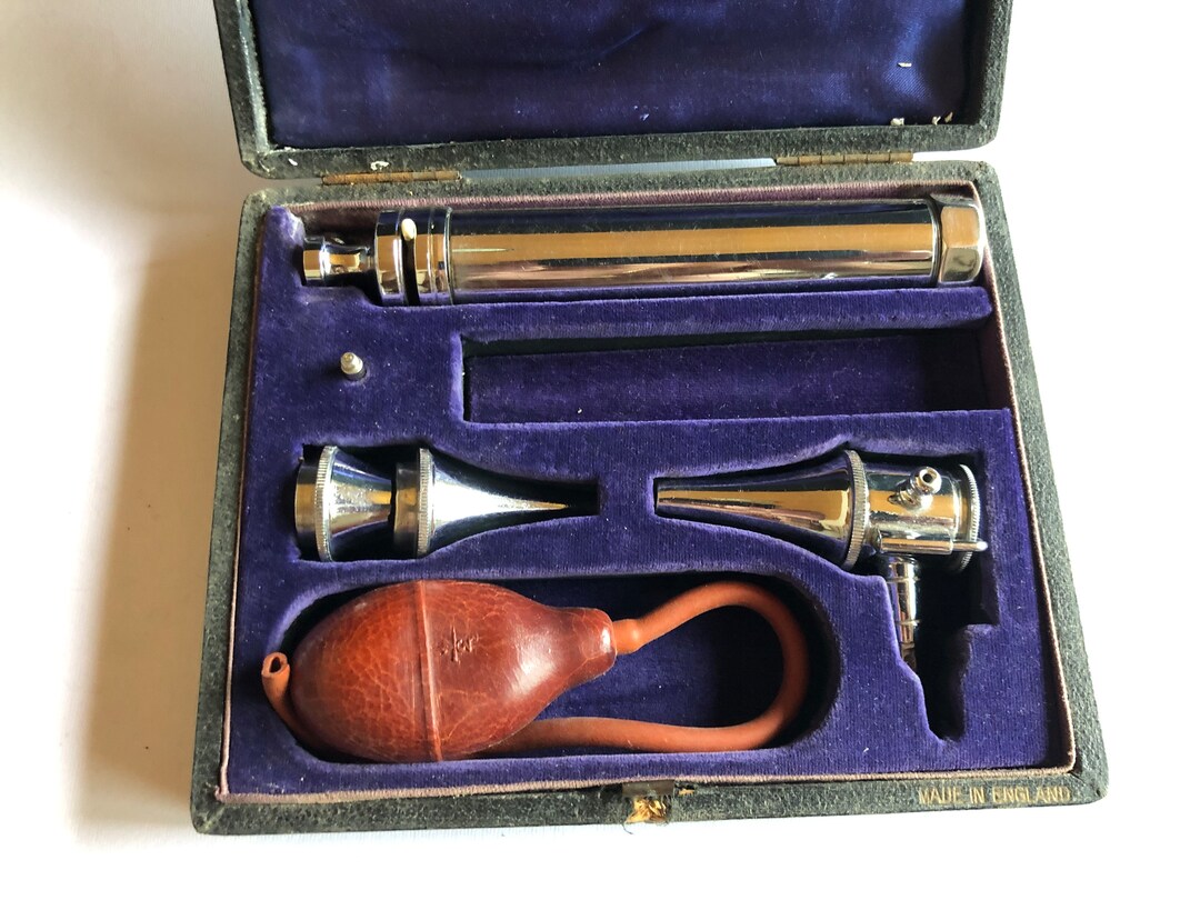 Rare WW2 British Army Auriscope Otoscope Medical Equipment Gowlland ...