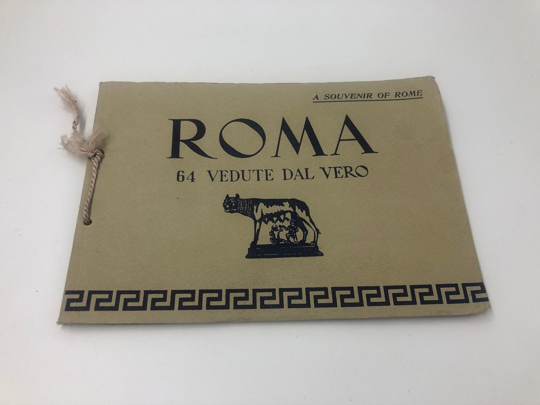 Memories of Rome Booklet Photos 1960s - Etsy