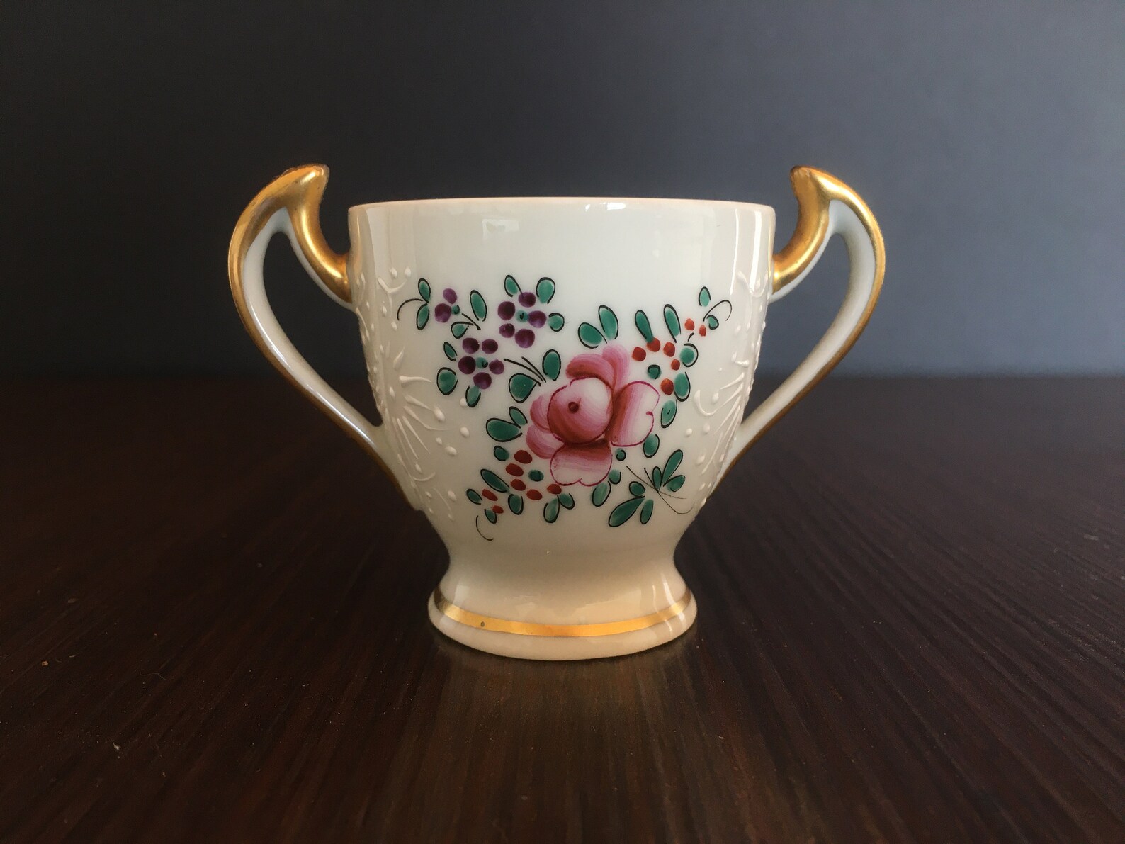 Limoges Hallmark Coffee Set One Person Cup Tray Sugar Bowl - Etsy