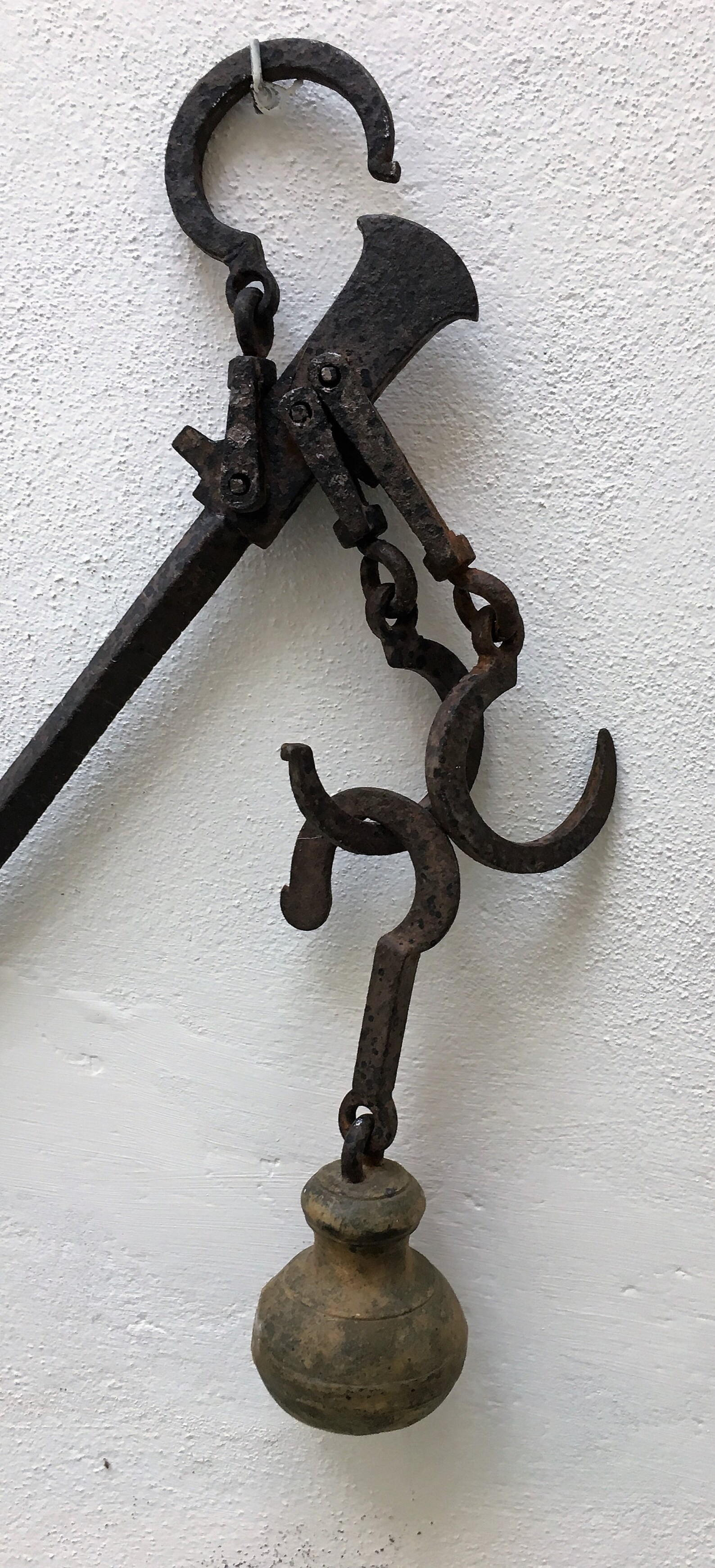 Antique Heavy Cast Iron Balancing Weight Scale Stadera - Etsy