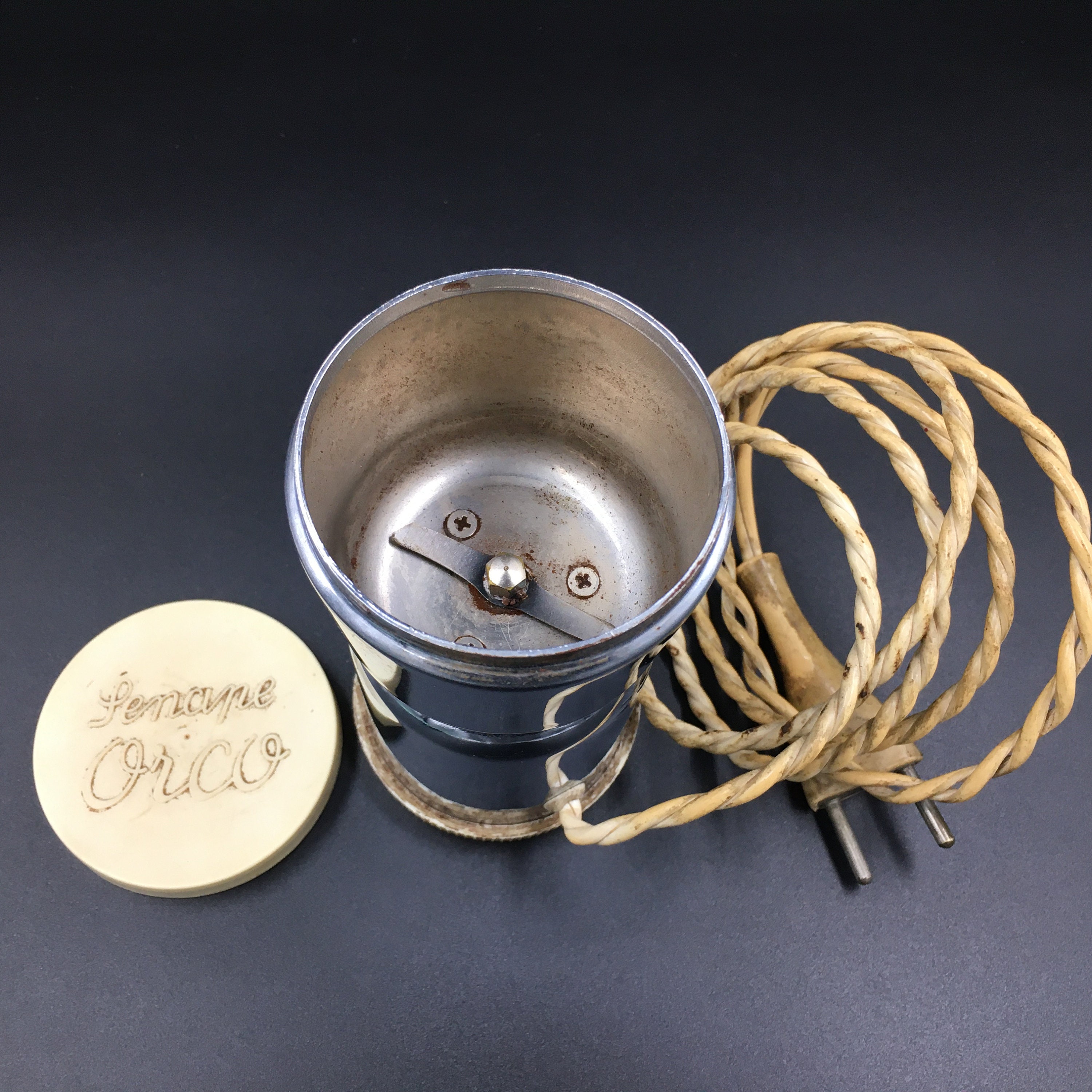 Retro' Chromed Mid Century Italian Elchim for Senape Orco - Etsy España